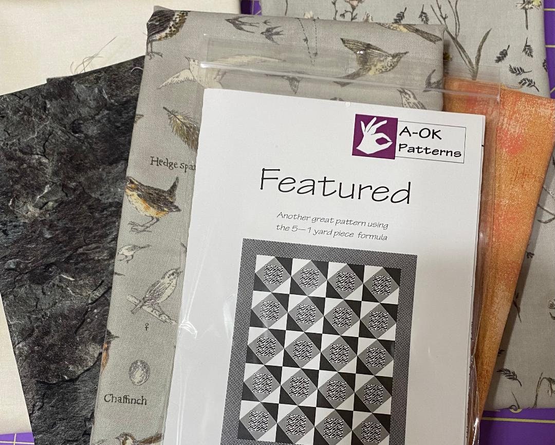 Sparrow and Friends 5 Yard Quilt Kit Includes FREE Pattern - Etsy