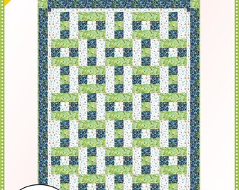 Tumbling Triangles Fabric Cafe Single 3 Yard Quilt Pattern - Etsy
