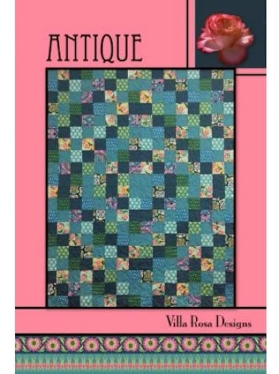 Antique Quilt Pattern Villa Rosa Designs - Etsy