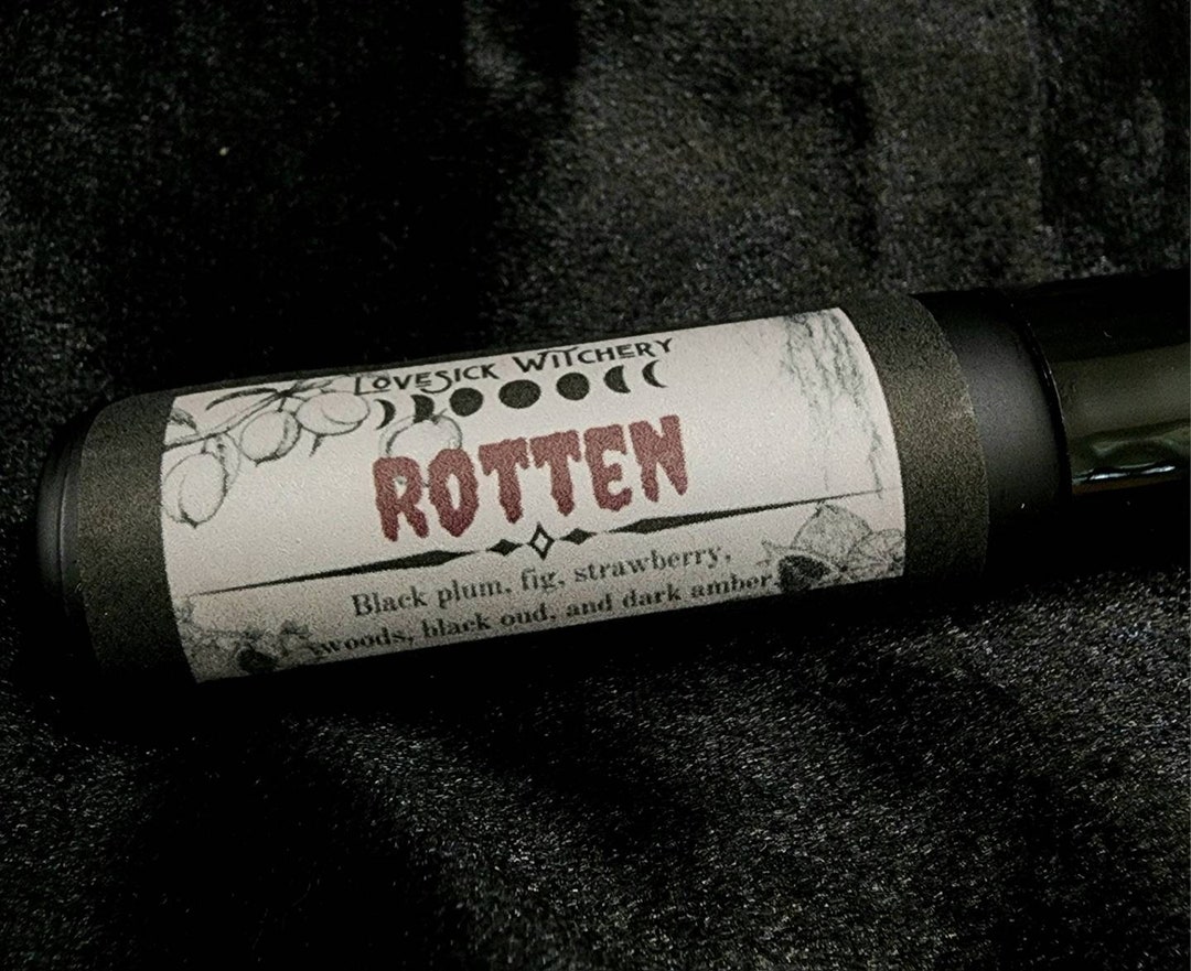 Rotten Perfume Dark Plum Rich Amber and Blackened Oud - Etsy