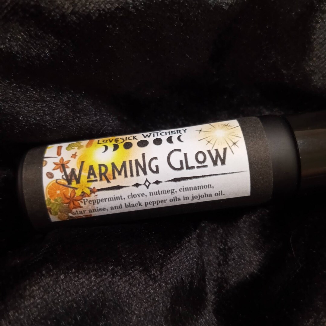 Warming Glow Oil Pain Relief Warming Oil Essential Oil Muscle Rub Oil ...