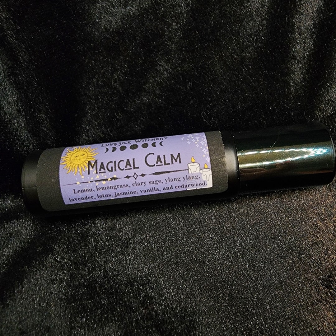 Magical Calm - Calming, Stress Relief, Anti-anxiety - Oil Rollerball or ...