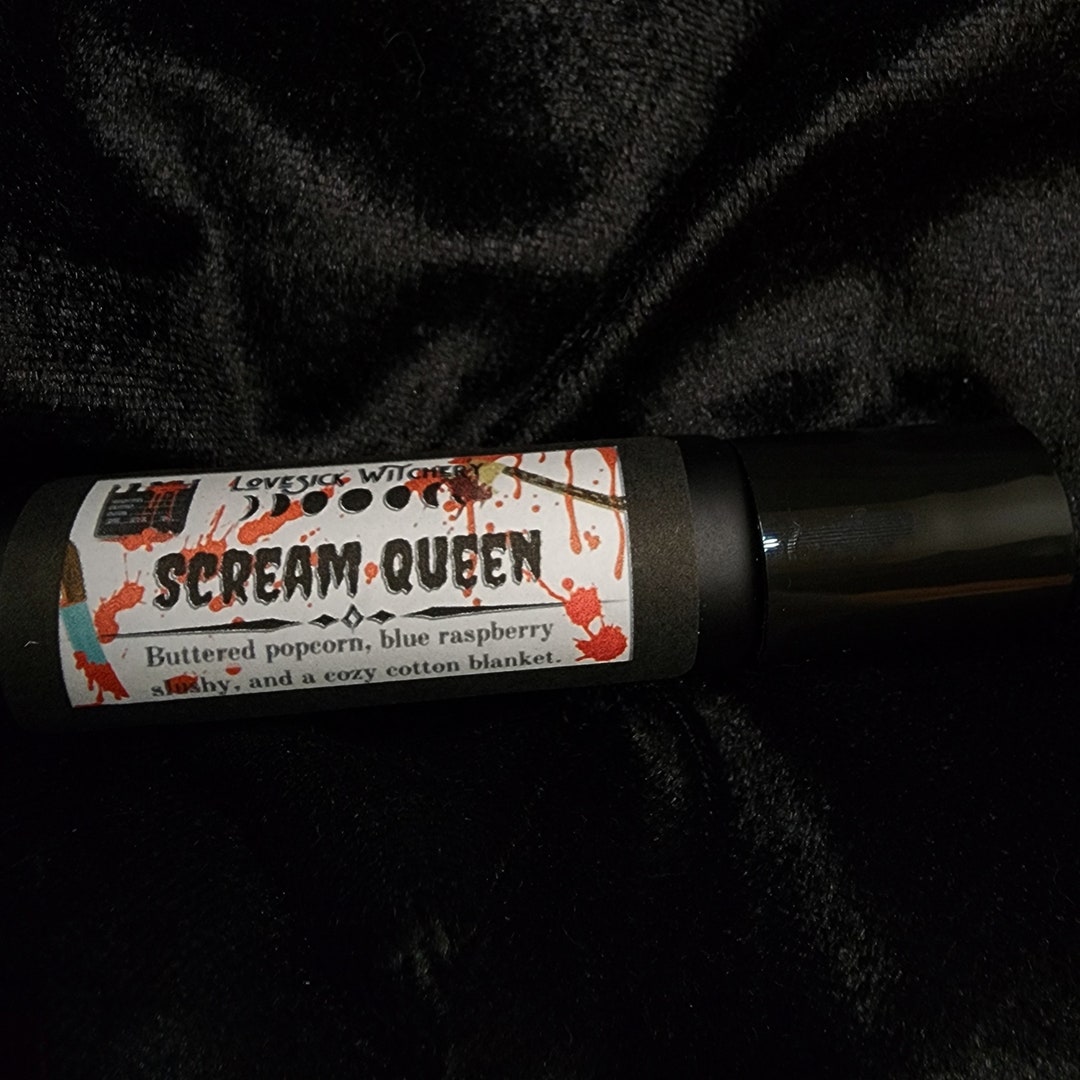 Scream Queen Perfume Buttered Popcorn, Blue Raspberry Slush, and Warm ...