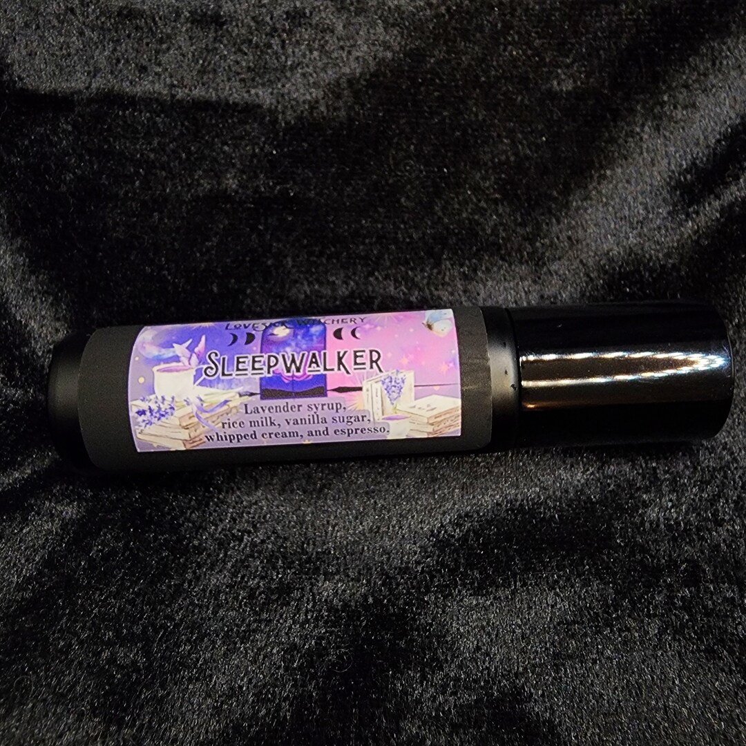 Sleepwalker Perfume - Lavender Latte, Vanilla Sugar, and Rice Milk - Etsy