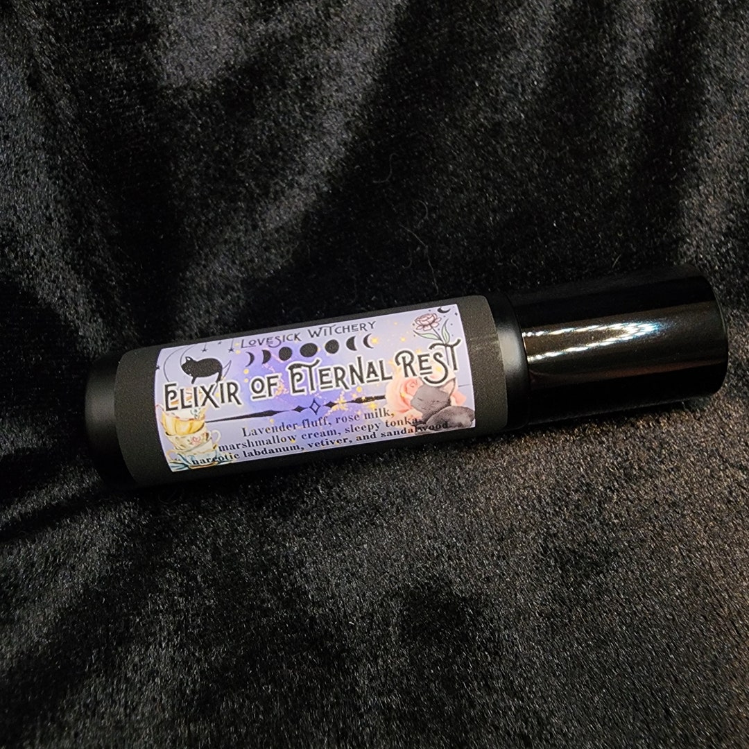 Elixir Of Eternal Rest Perfume Lavender Fluff Rose Milk And Marshmallow Cream Etsy