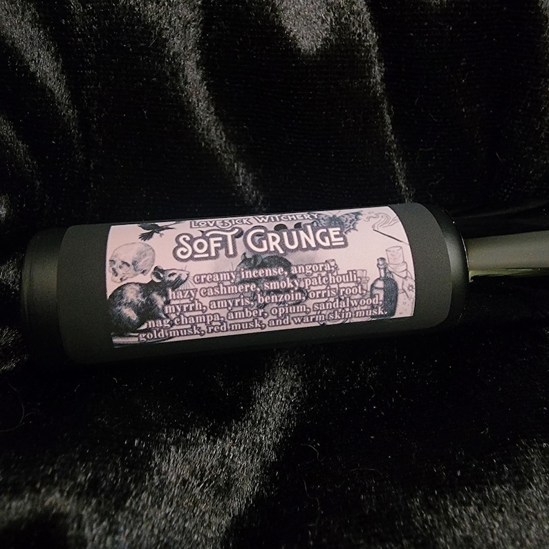 Soft Grunge Perfume - Creamy Incense, Cashmere Sweater, and Musk - Etsy