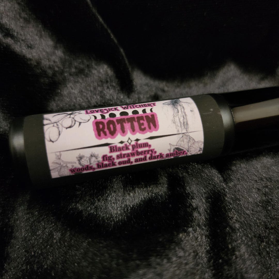 Rotten Perfume - Dark Plum, Rich Amber, and Blackened Oud - Etsy