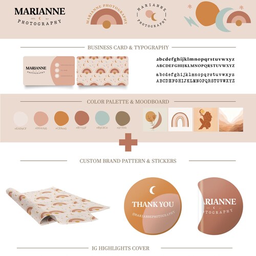 Premium Branding Package Custom Logo Design Business - Etsy