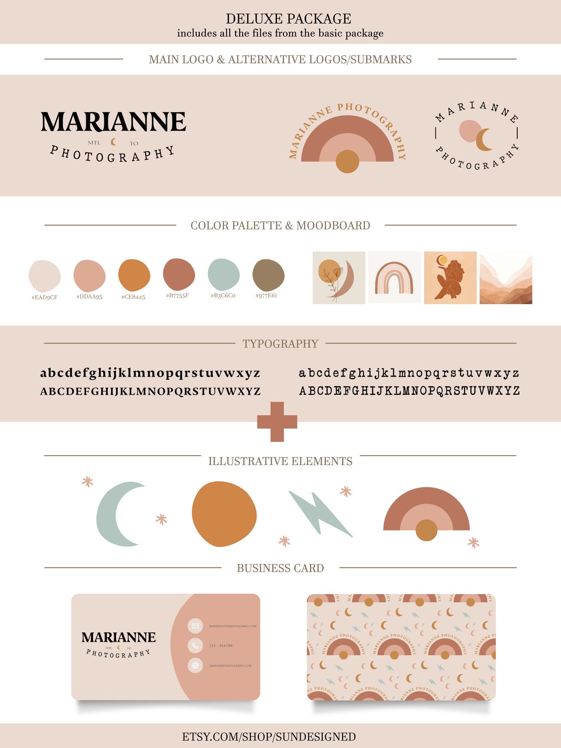 Custom Branding Kit Branding Package Small Business - Etsy