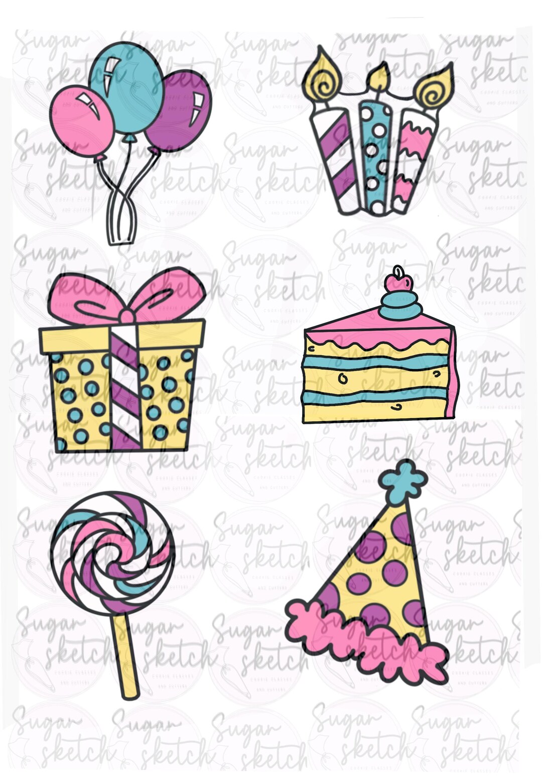 Birthday Collection- Choose Your Cutter - Etsy