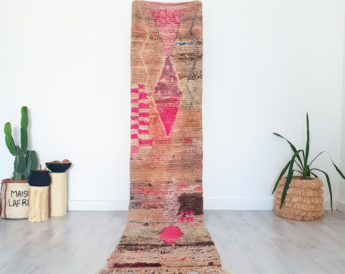 Vintage Moroccan Runner Rug, Berber Hallway Runner Rug, 2x9 Ft - Etsy