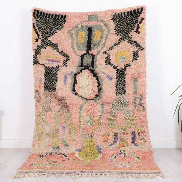 Pink Moroccan Rug - Etsy