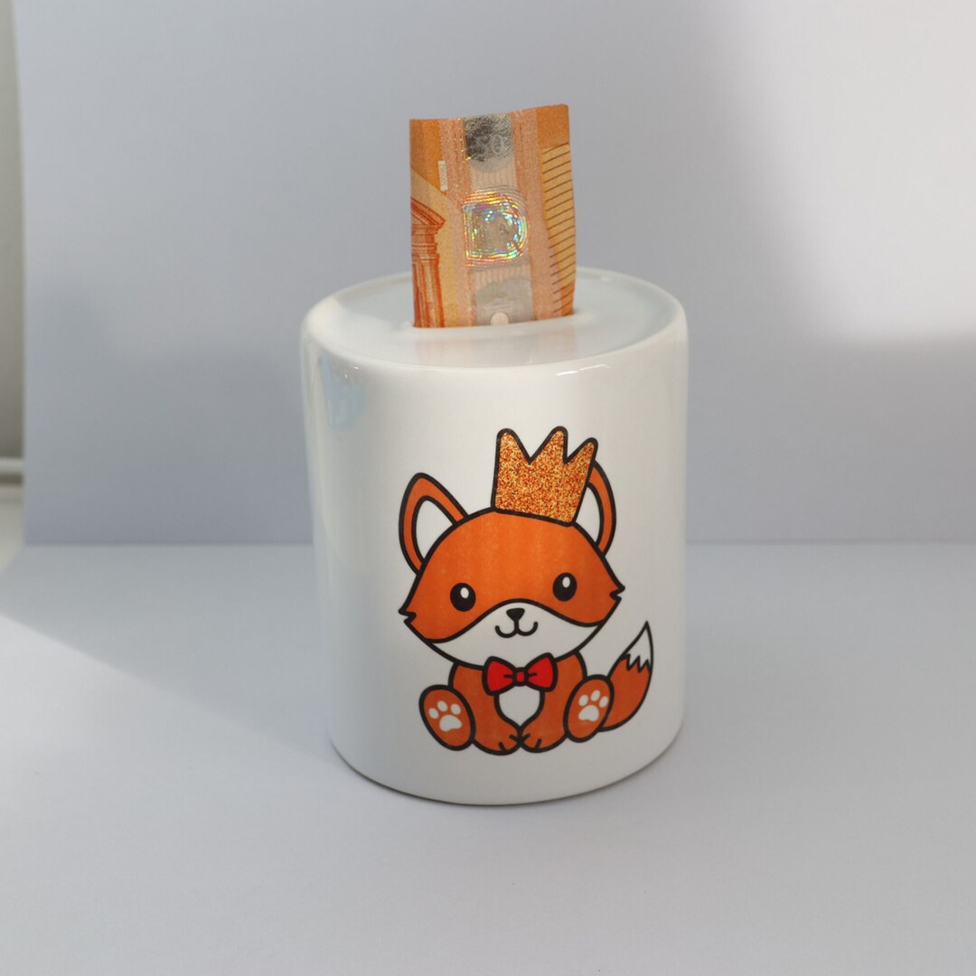 Personalised Money Box/ Piggy Bank With Your Choice of Design. Free ROI ...