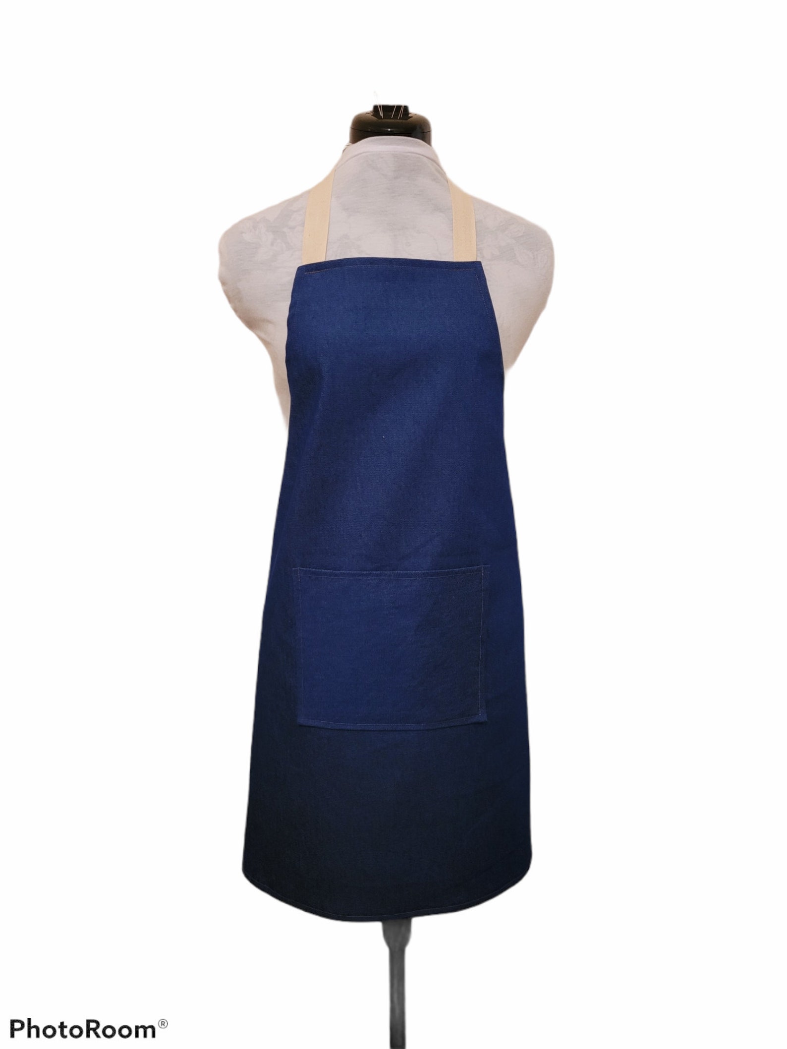 The Brian Apron Mens Apron BBQ Fathers Day Denim - Etsy