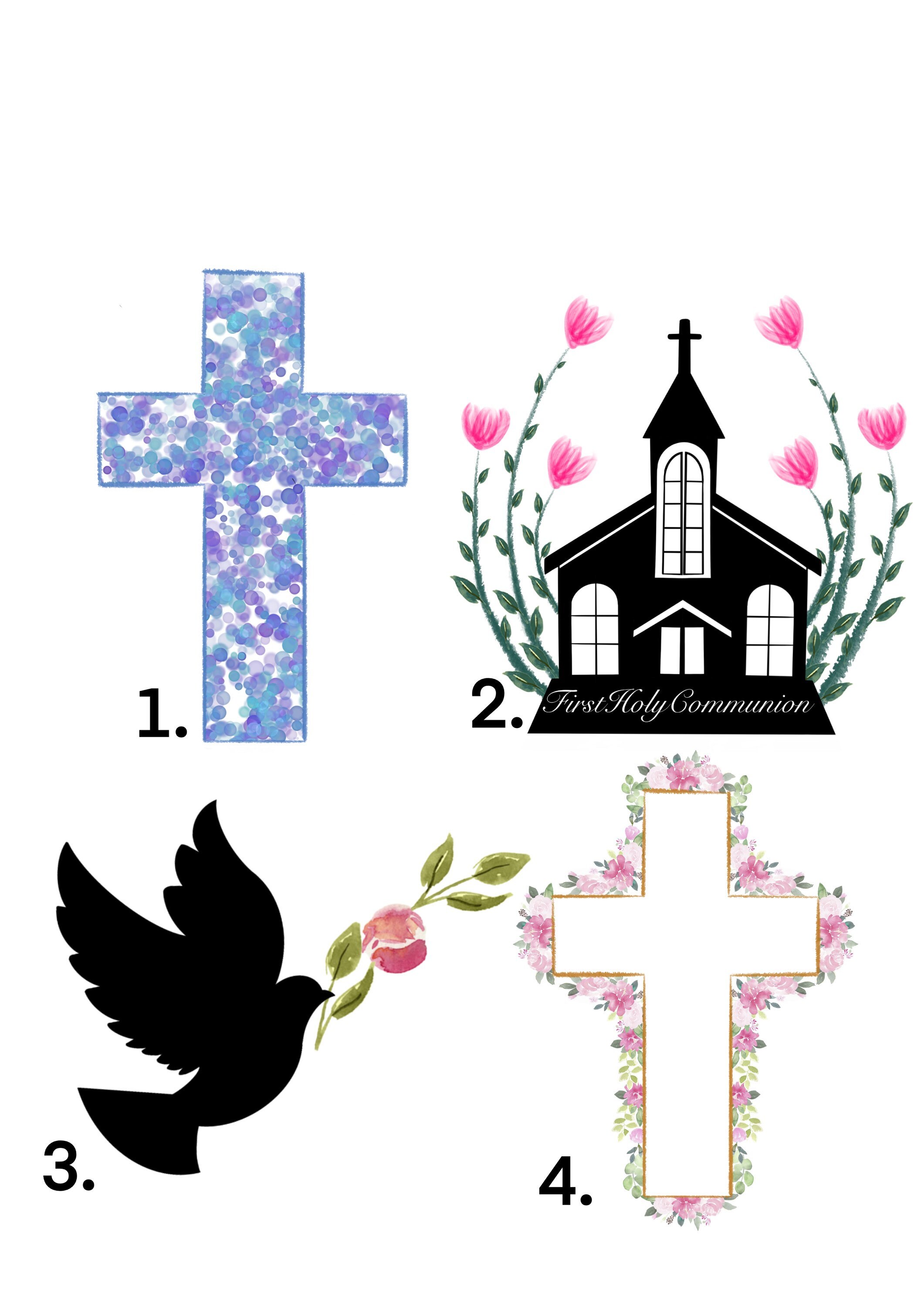 Flower Girl/ First Holy Communion Apron Personalised / Boy / Girl ...