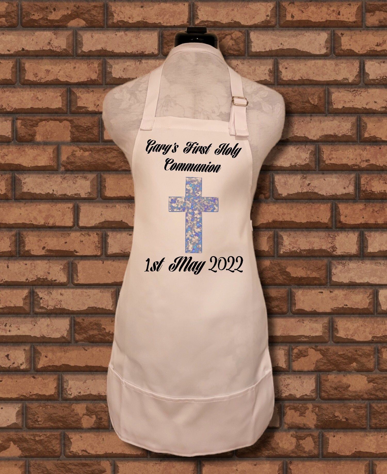 Flower Girl/ First Holy Communion Apron Personalised / Boy / Girl ...