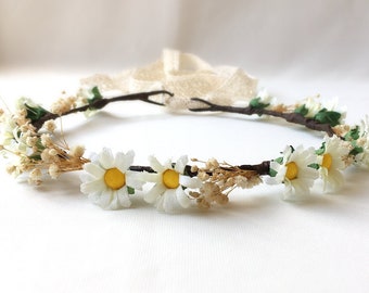 White Flower Crown | Etsy