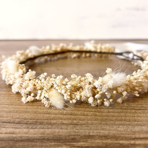 Dried Floral Crown - Etsy