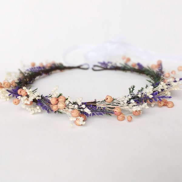 Boho Flower Crown - Etsy