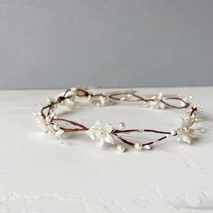 Pearl Wedding Ring Crown, Bridal Crown, Bridal Crown With Pearls, Prom ...