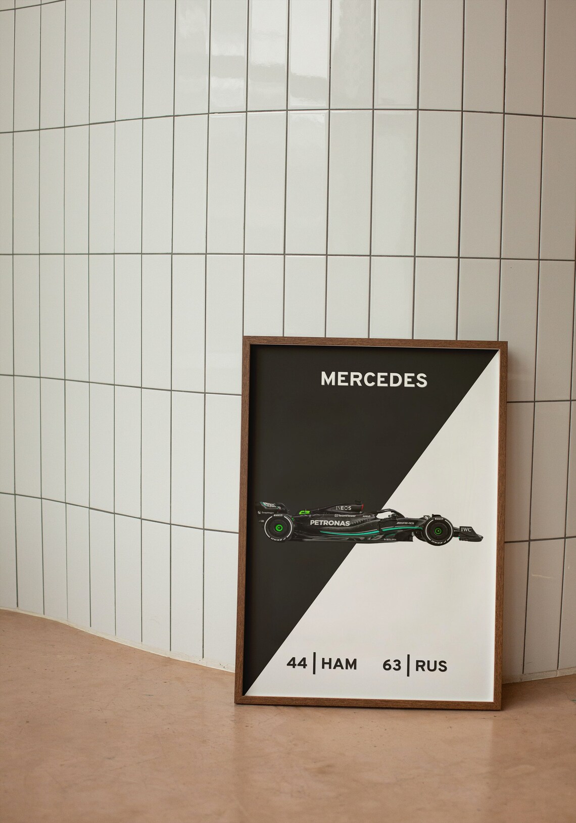 Mercedes F1 2023 Poster - INSTANT DOWNLOAD - Etsy