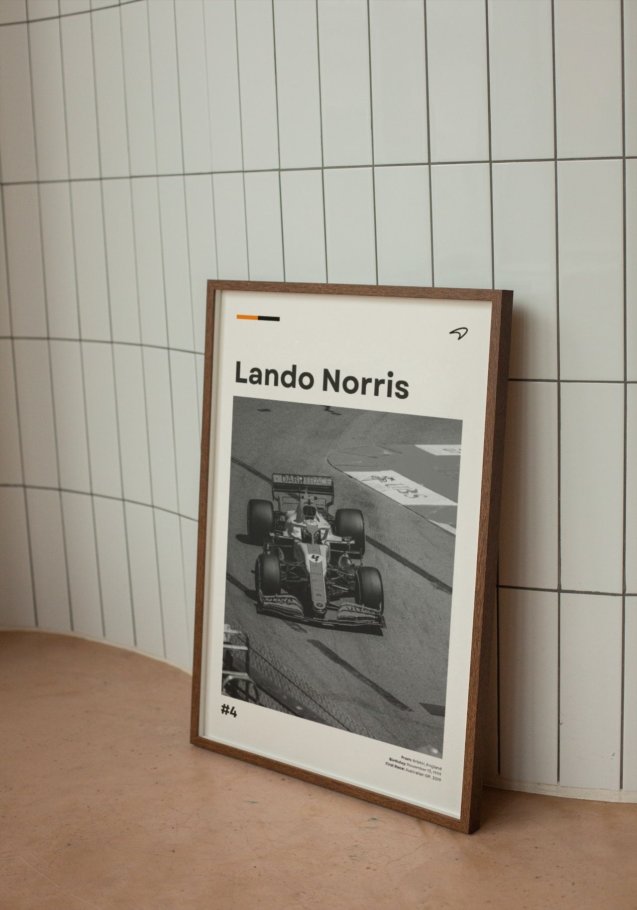Lando Norris F1 Poster, Digital Download, Neutral Modern Print - Etsy