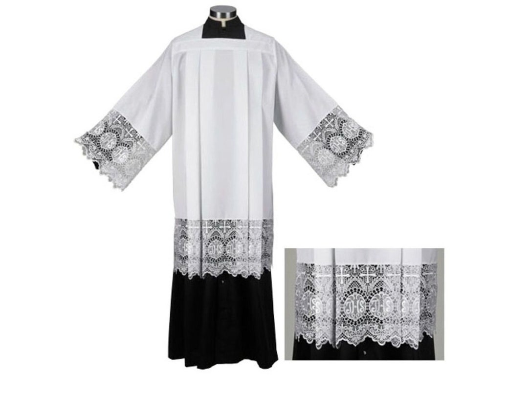 IHS 9 Lace Surplice Size Small - Etsy