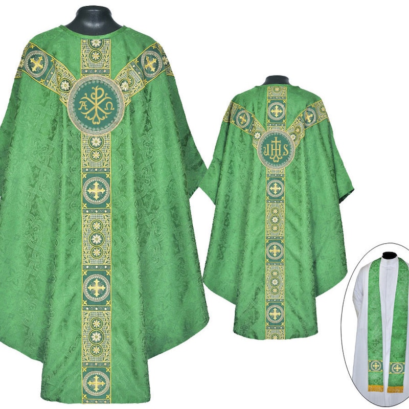 Clergy Stole Green - Etsy