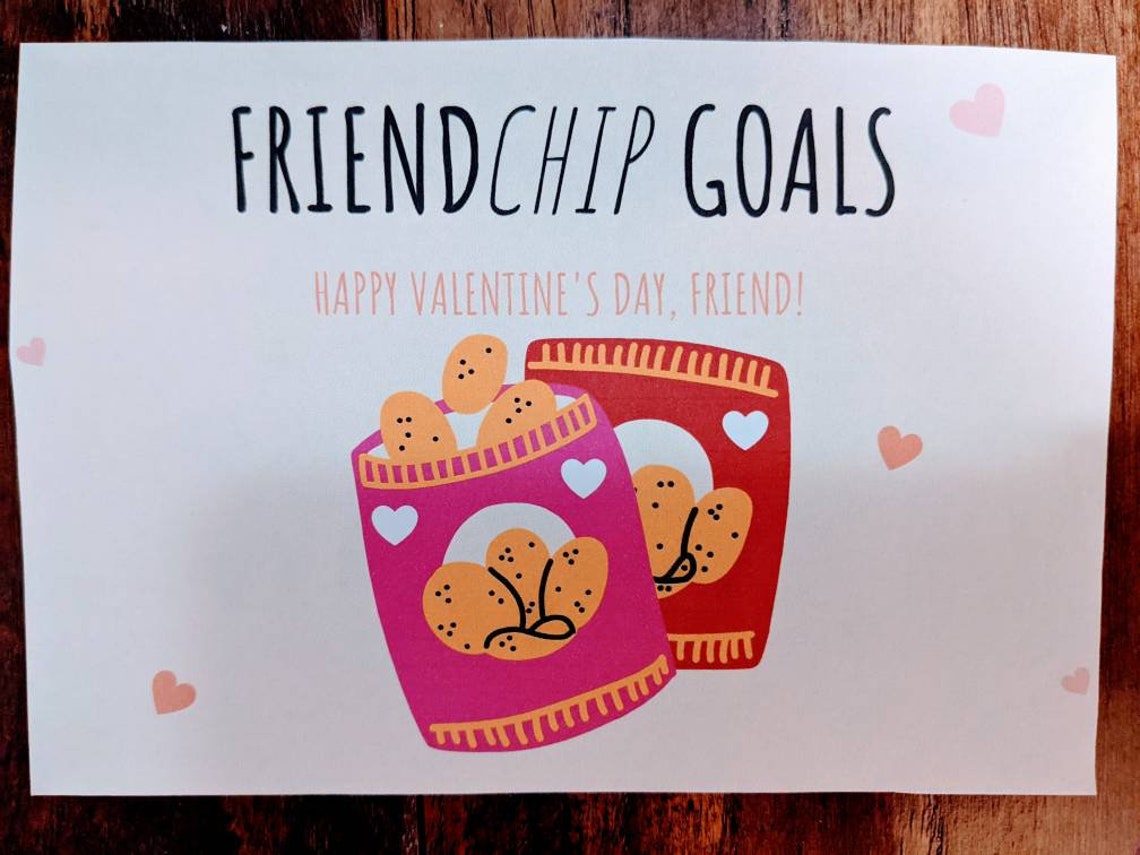 Cute Valentine's Day Cards! Friendship - Etsy