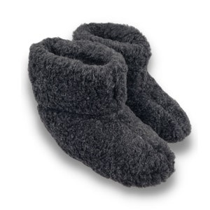 Slippers Made of Sheep Wool 100% With Anti-slip Sole. Nice and Warm and ...