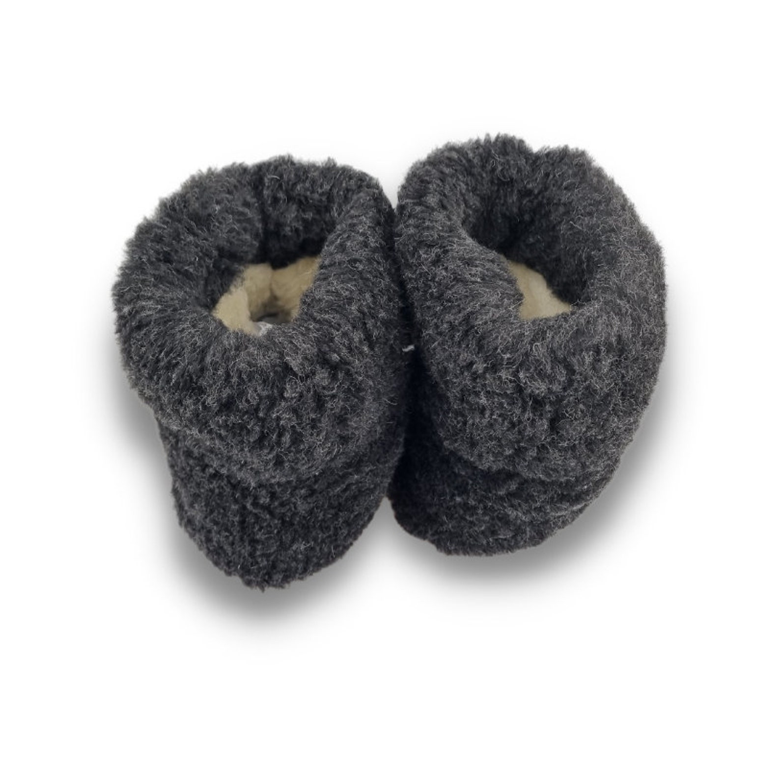 Slippers Made of Sheep Wool 100% With Anti-slip Sole. Nice and Warm and ...