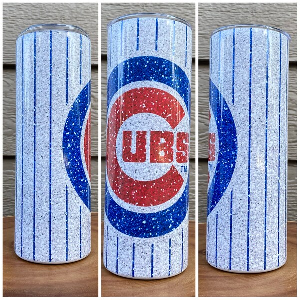 Chicago Cubs Tumbler Svg - Etsy