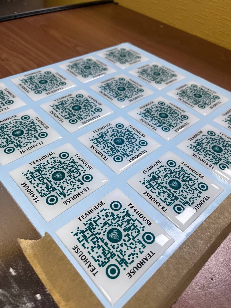 3D Stickers , Stickers With QR Code, QR Code 3D Stickers, Business ...