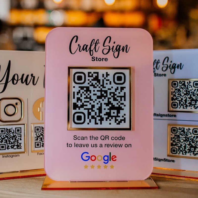 Pink Acrylic Sign - Etsy