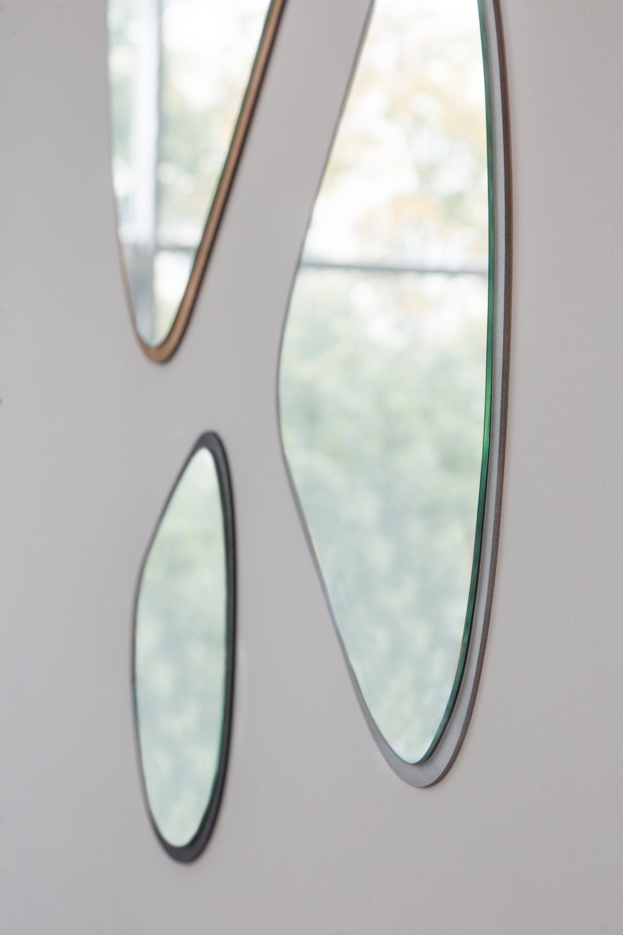 Mirror Drop Wall Mirror Decor Design Irregular Mirror - Etsy