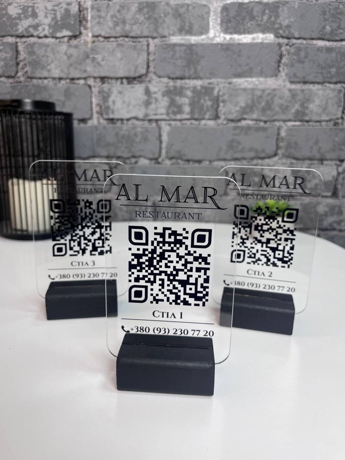 Acrylic Social Media Sign, Custom Social Media Sign, QR Code Sign ...