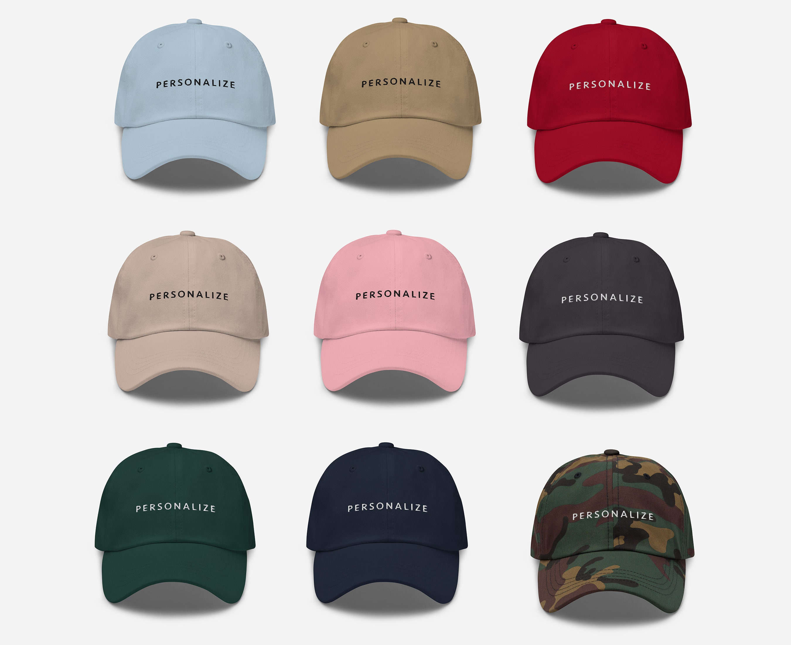 Back Stitch Hat, Custom Cap, Personalized Caps, Custom Baseball Cap ...