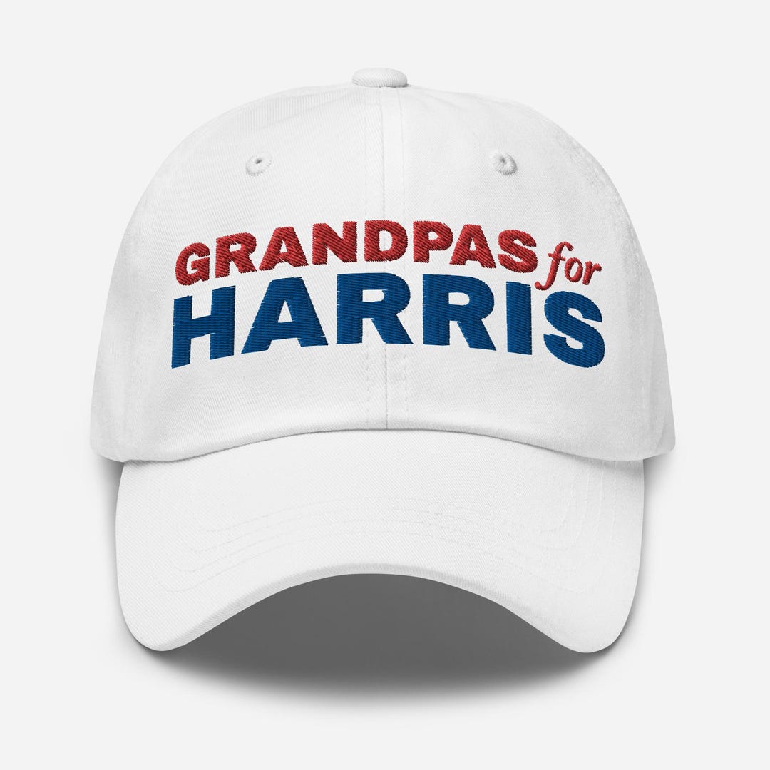 Grandpas for Harris Hat, Kamala Harris Camo Cap, Harris 47 Hat, Harris ...