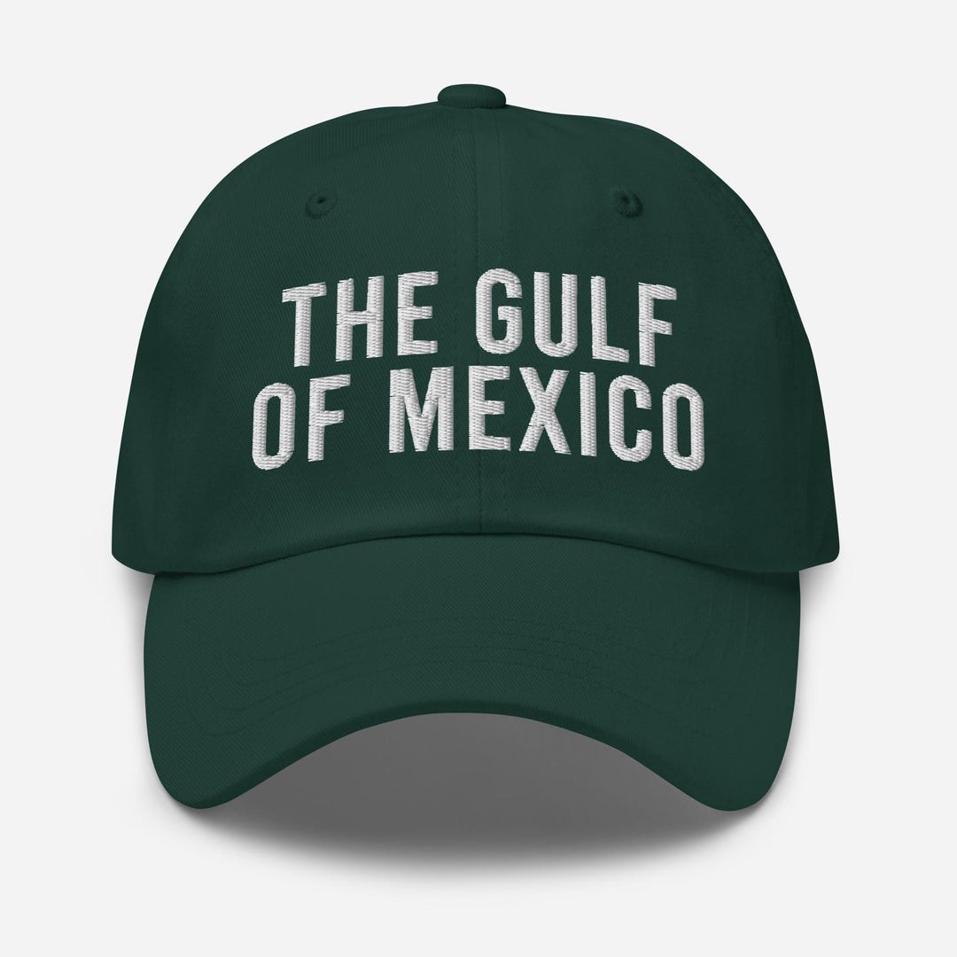 The Gulf of Mexico Hat, Mexican Cap, Political Baseball Hat, Resistance ...