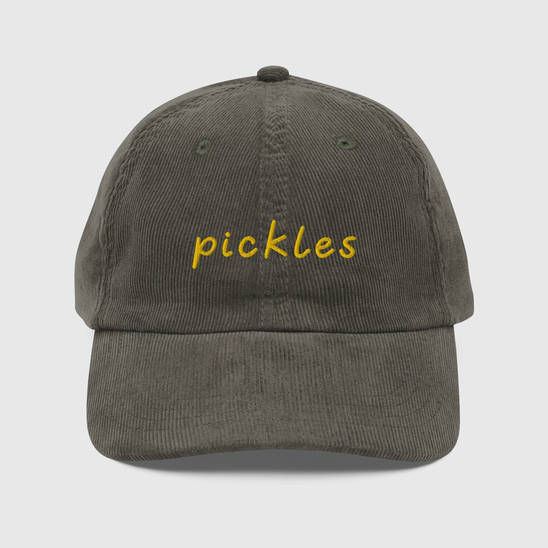 Pickles Hat, Pickle Lover Cap, Pickles Gift, Relish Lovers, Foodie ...