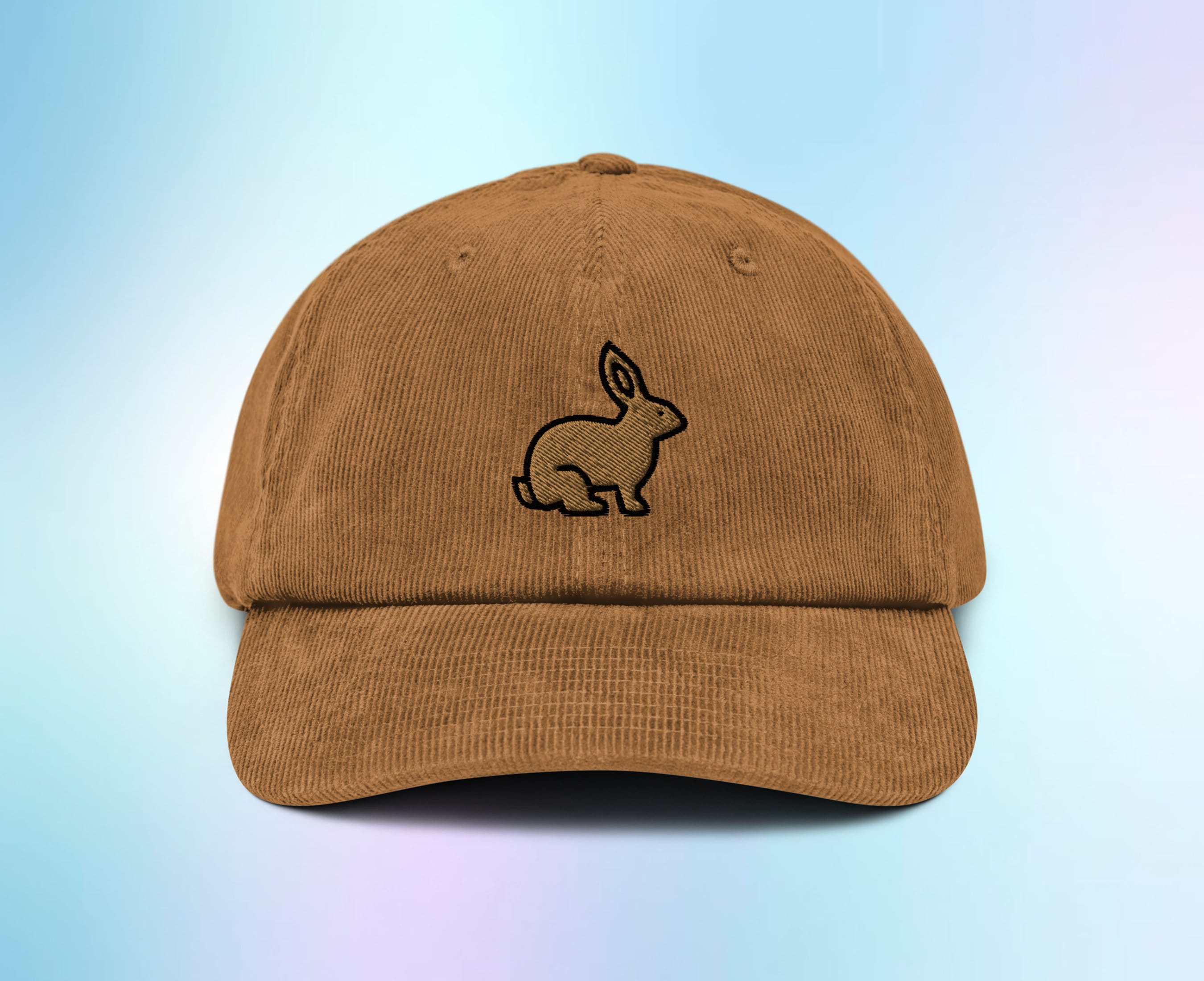 Corduroy Rabbit Hat Bunny Cap Hare Embroidery Pet Rabbit - Etsy