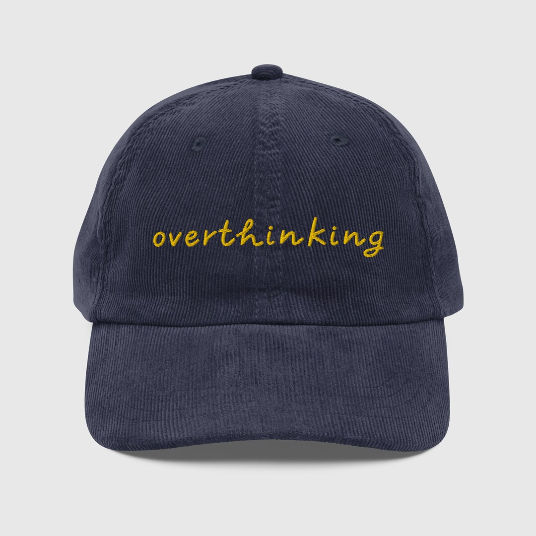Overthinking Hat, Thinking Cap, Introvert Gift, Anxious Hat, Worrier ...