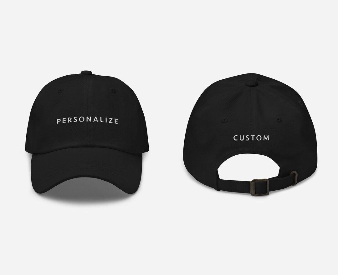 Back Stitch Hat, Custom Cap, Personalized Caps, Custom Baseball Cap ...