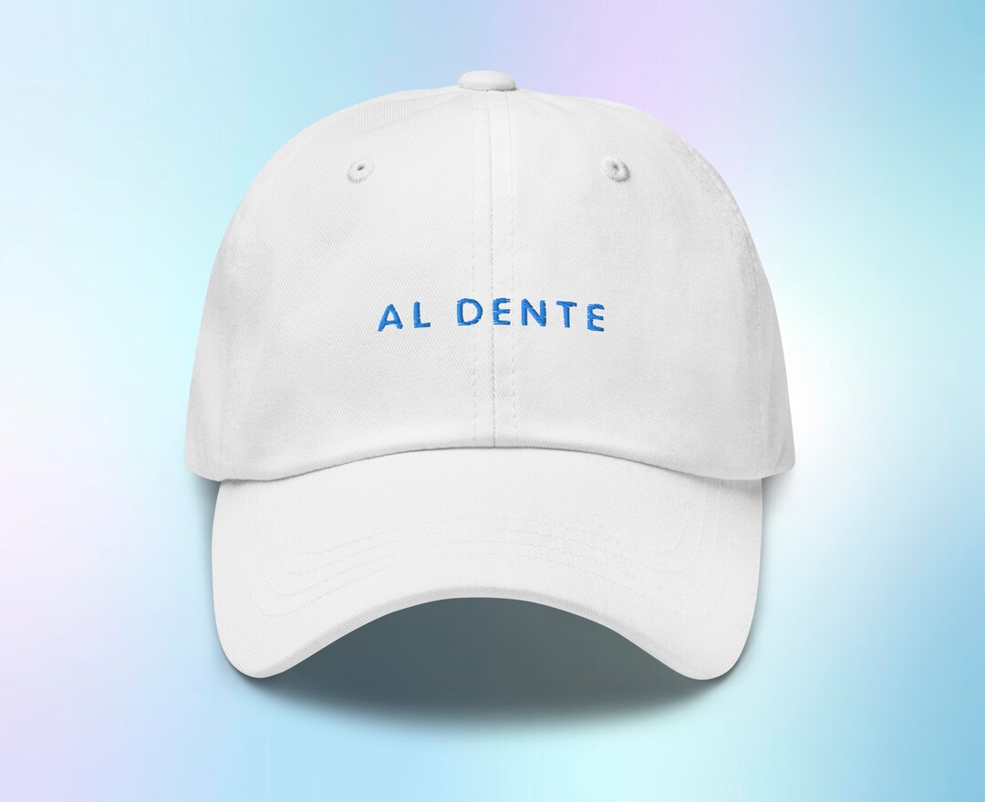 Al Dente Hat, Pasta Cap, Rice Baseball Hat, Funny Pasta Gift, Cooking ...
