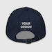 Side Stitch Hat, Side of Hat Embroidery, Customize Back of Hat, Add ...