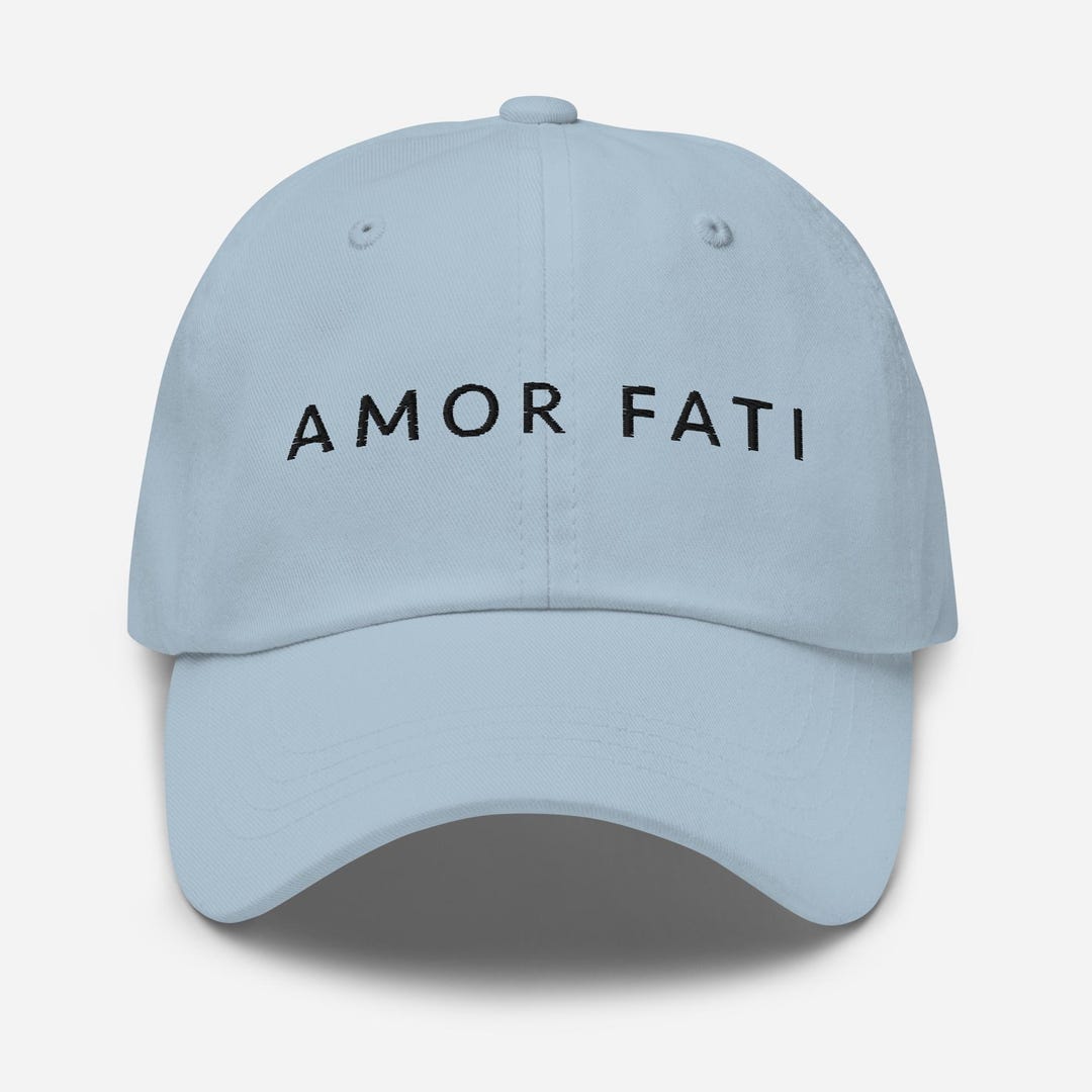 Amor Fati Cap, Philosophy Cap, Stoicism Cap, Stoic Caps, Philosophers ...