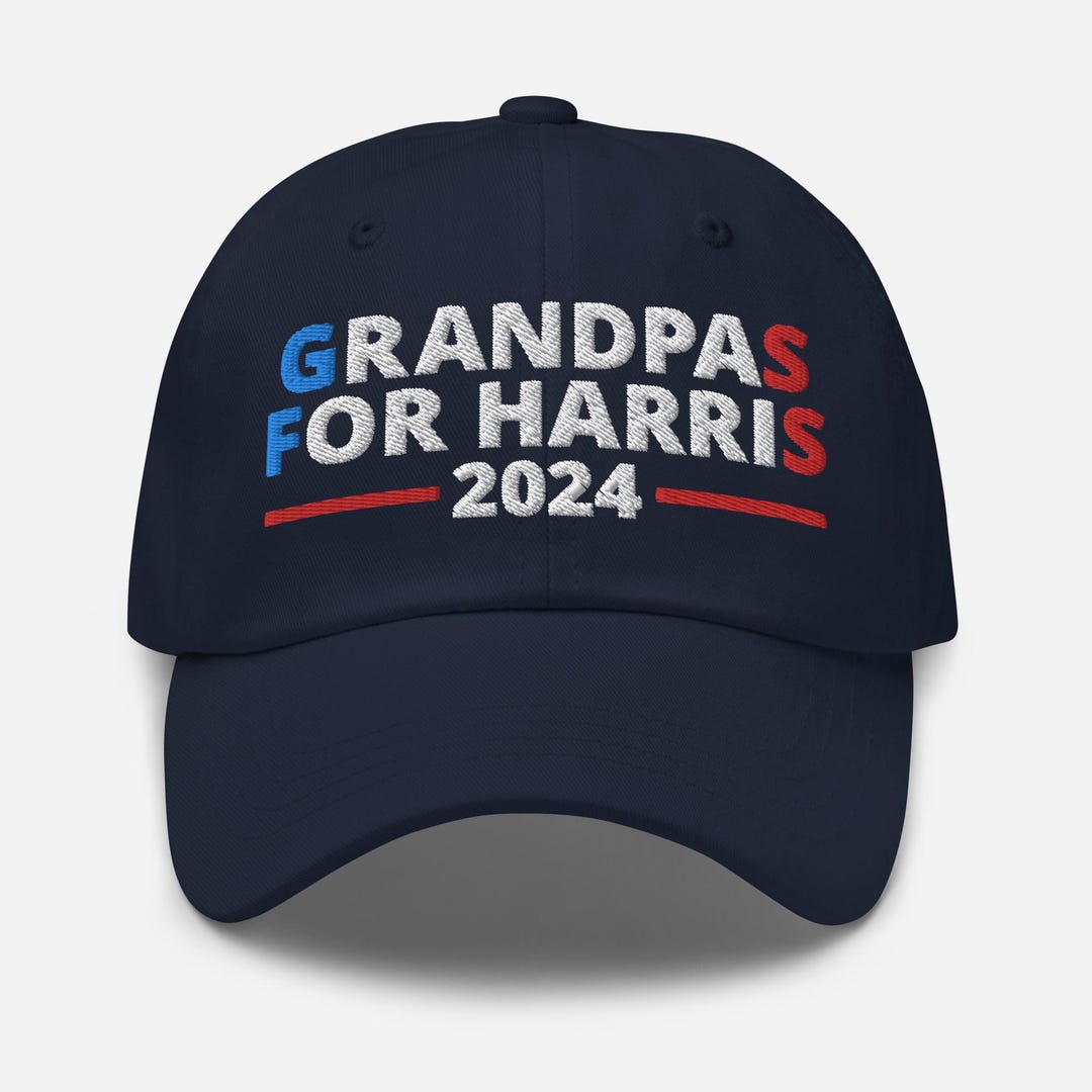 Grandpas for Harris Hat, Kamala Harris Camo Cap, Harris 47 Hat, Harris ...