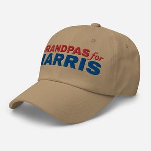 Grandpas for Harris Hat, Kamala Harris Camo Cap, Harris 47 Hat, Harris ...
