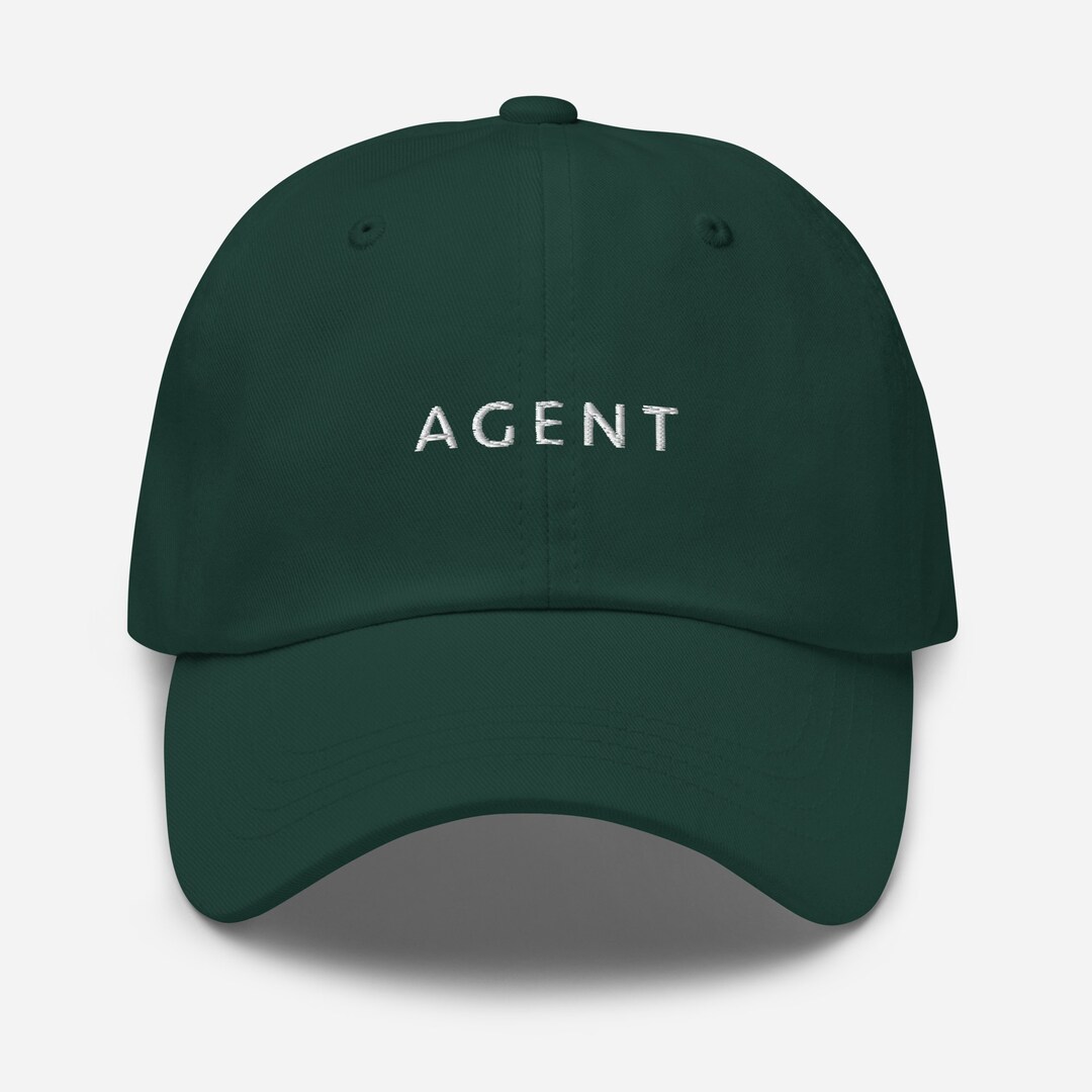 Agent Cap, Real Estate Agent Hat, Sports Agent Caps, Secret Agent ...