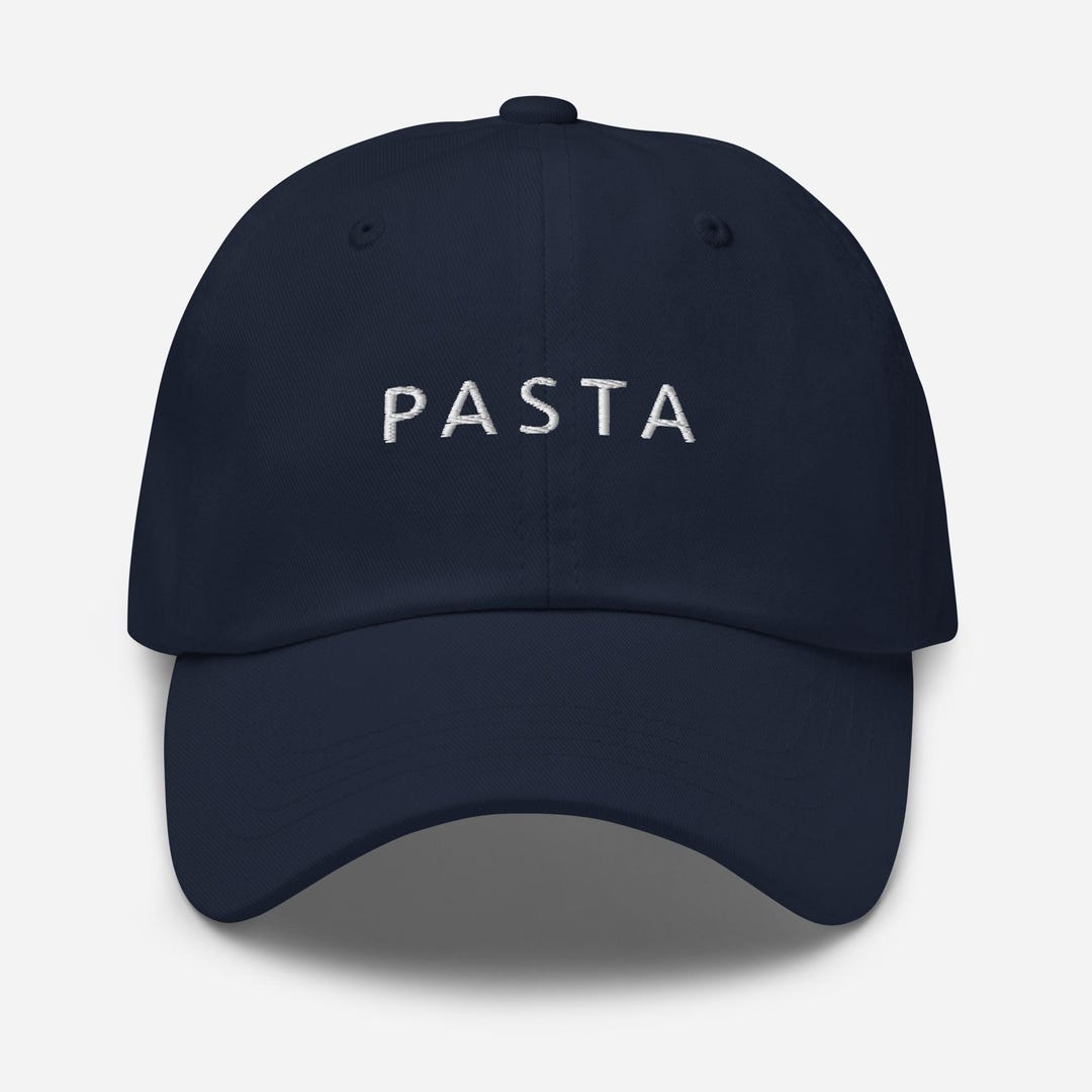 Pasta Hat, Pasta Baseball Cap, Pasta Lover Gifts, Foodie Gift, Ravioli ...